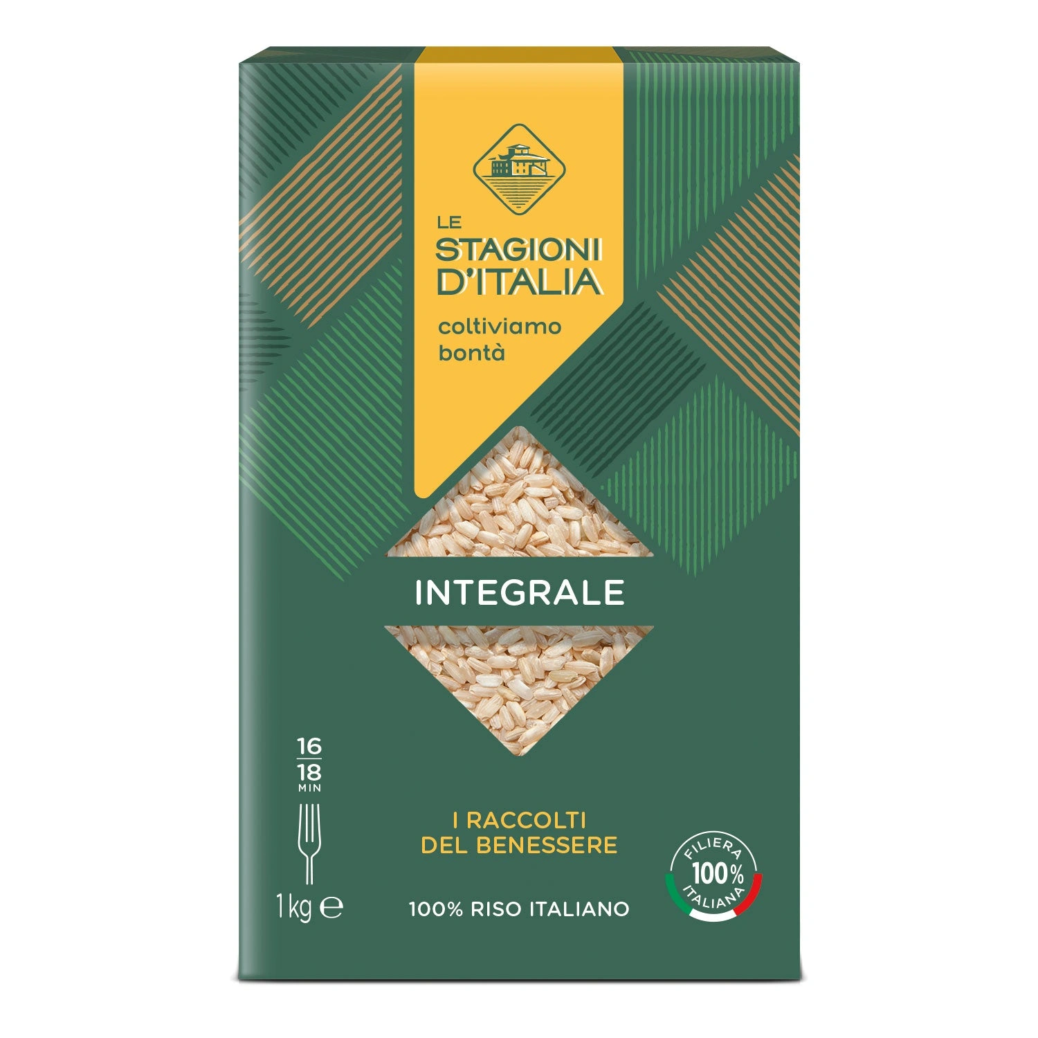 Riso Integrale 100% Italiano - Le Stagioni d'Italia 1 Kg - Destination ...